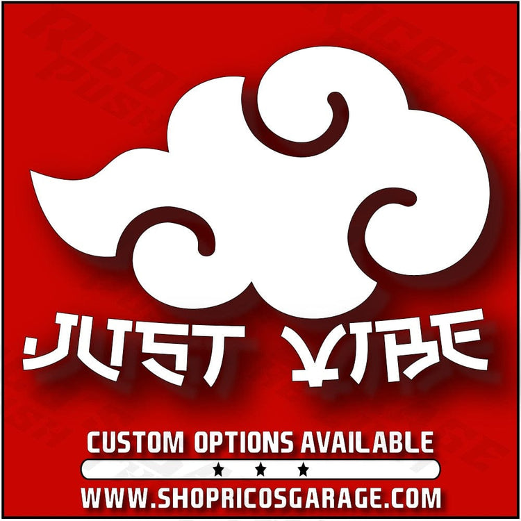 Akatsuki Cloud Decal - Custom Vinyl Decals and more! – Rico's Garage